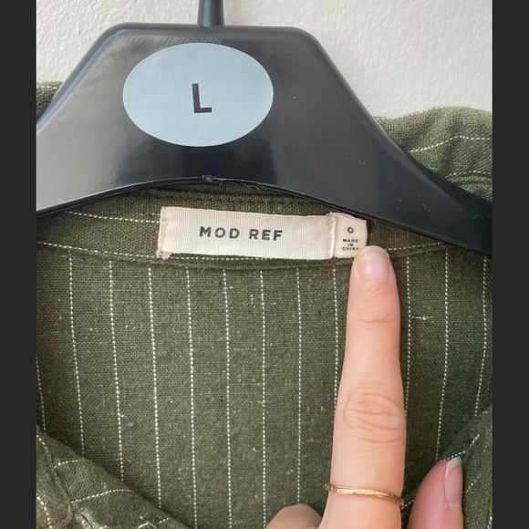 Mod Ref | Dresses | Mod Ref Collared Venice Dress In Olive Green | Poshmark